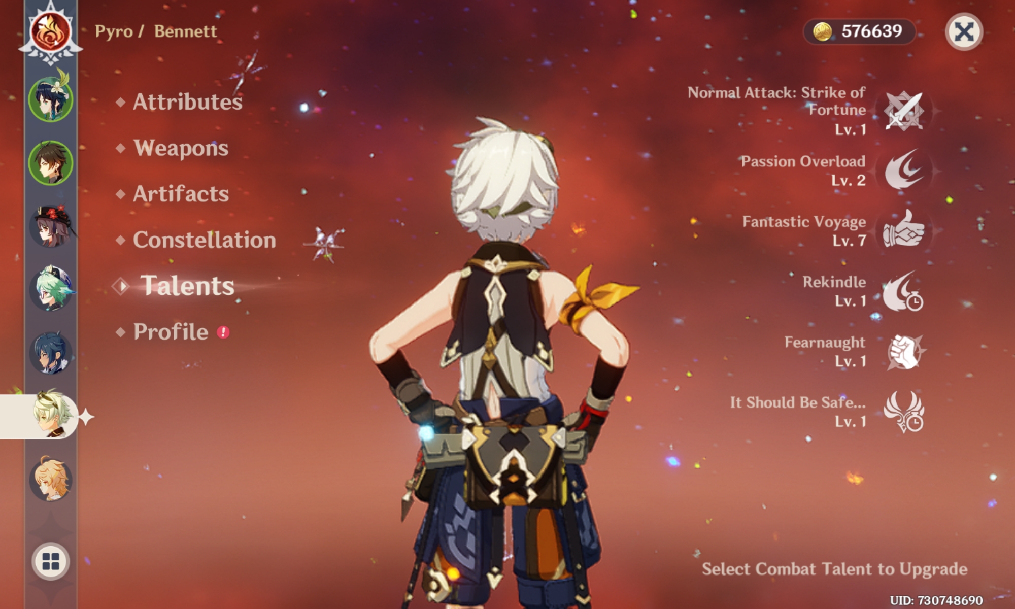 Cryo, Hydro, Dendro, Pyro Bennett Genshin Impact | HoYoLAB