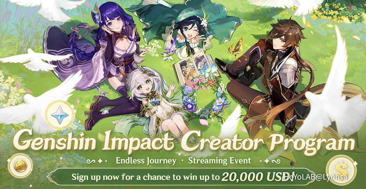 [NEW] Twitch Event Genshin Impact Creator Program "Endless Journey ...