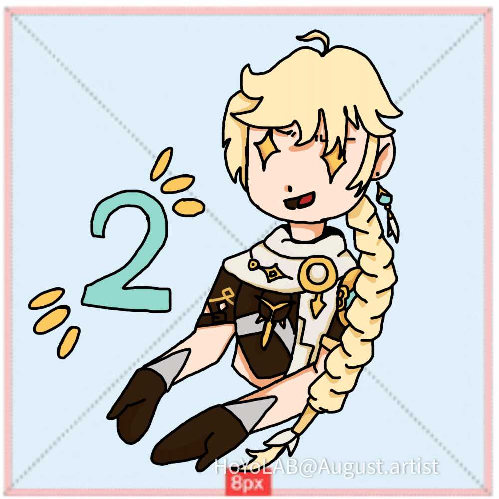 "Happy Second Anniversary, Genshin Impact." -my Aether emoji Genshin ...