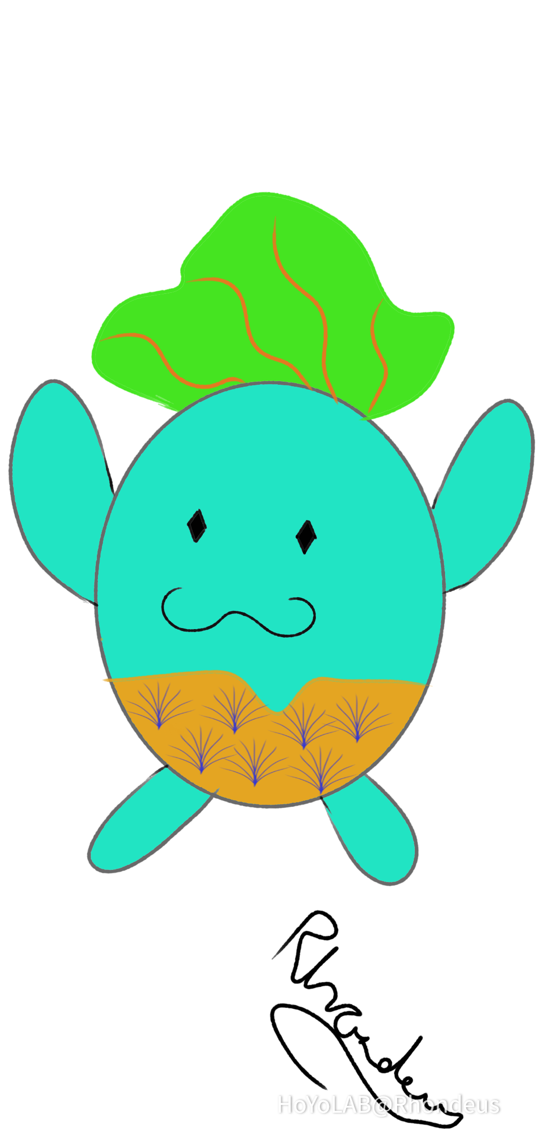 I drew a little Aranara as my first drawing! Genshin Impact | HoYoLAB