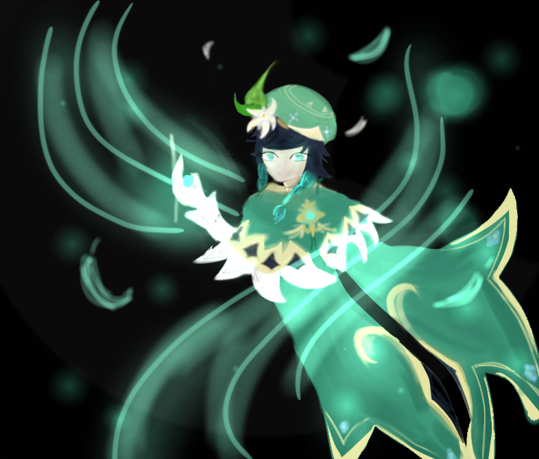 fan-art venti Genshin Impact | HoYoLAB