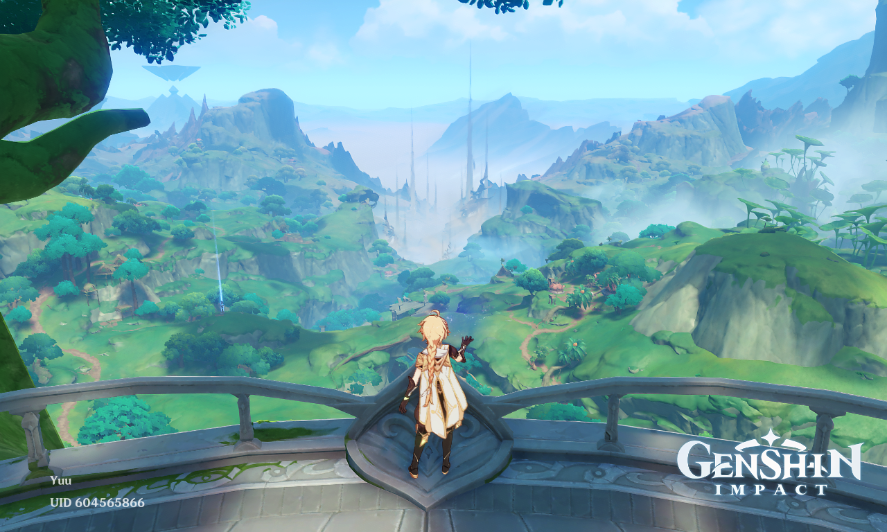 Vista das terras de Sumeru Genshin Impact | HoYoLAB