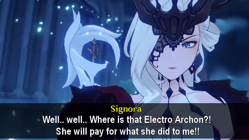 [ Meme - Theory ?] How to make the Signora a playable character? (EN ...