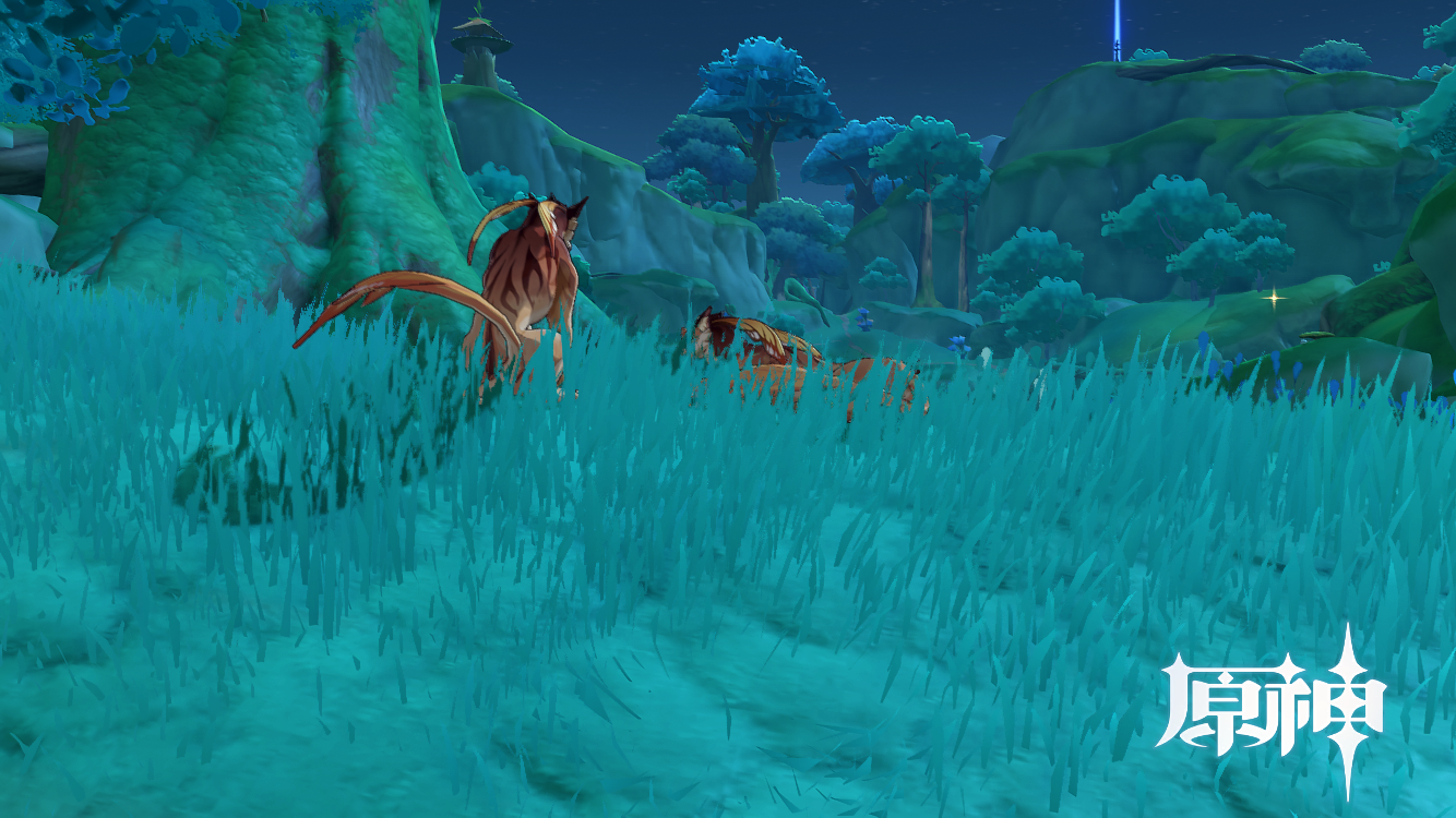 Tigers under the moonlight Genshin Impact | HoYoLAB