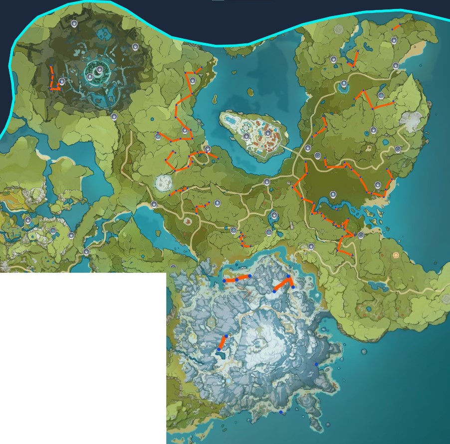 mining routes in mondstadt Genshin Impact | HoYoLAB