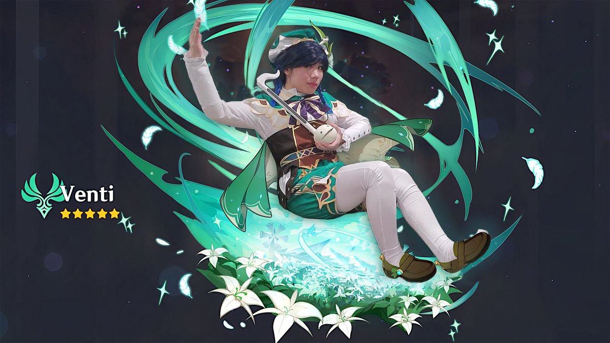 My favorite venti cosplay Genshin Impact | HoYoLAB