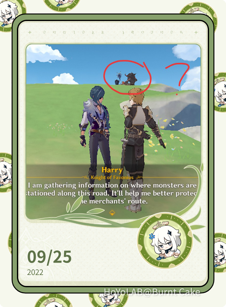 09/25 Diary -# EndlessJourney Genshin Impact | HoYoLAB