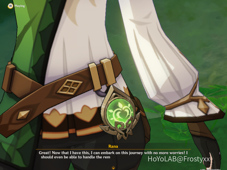 Rana gets her Vision Genshin Impact | HoYoLAB