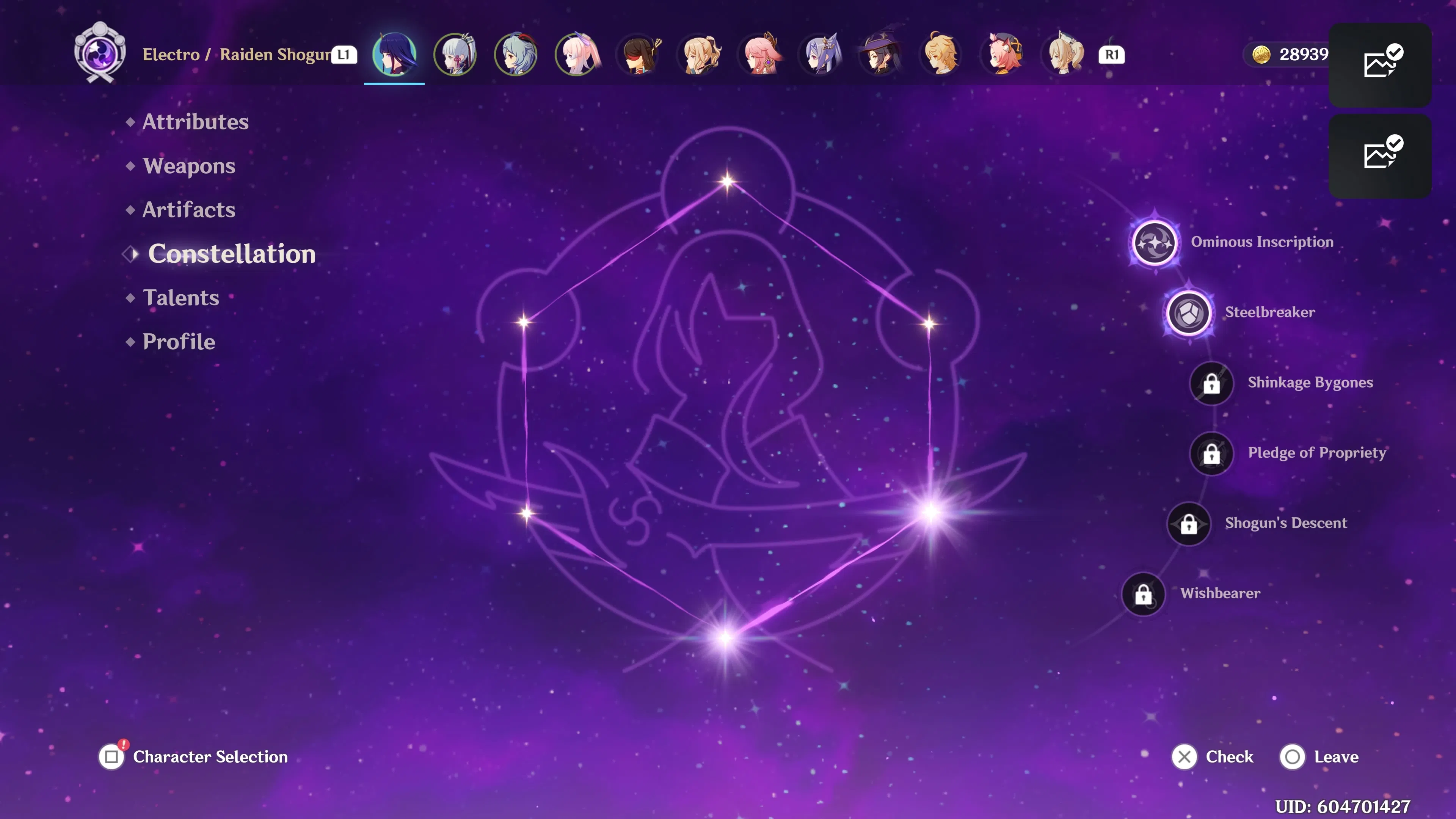 My Raiden Constellations or Engulfing Lightning? Genshin Impact | HoYoLAB