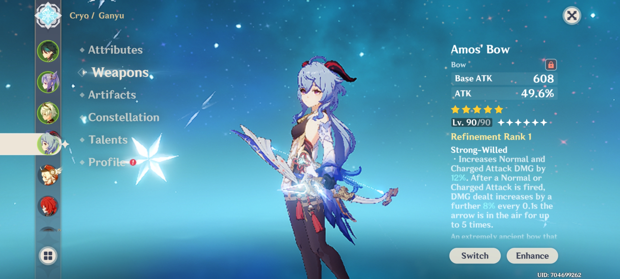 Gaining Amos bow finally Genshin Impact | HoYoLAB