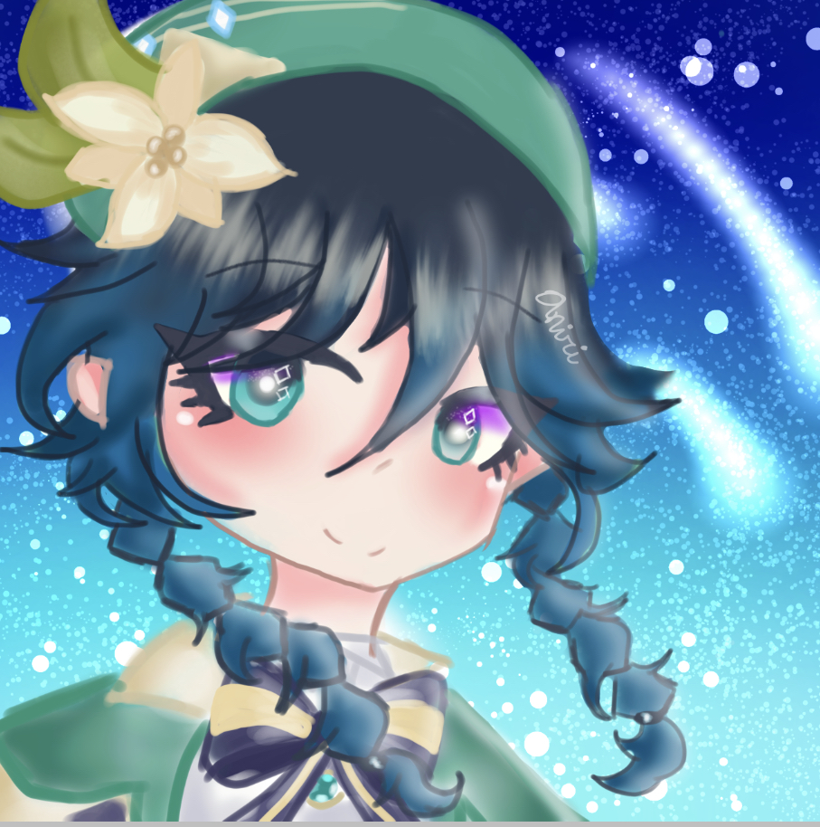 Night Sky Venti Genshin Impact | HoYoLAB