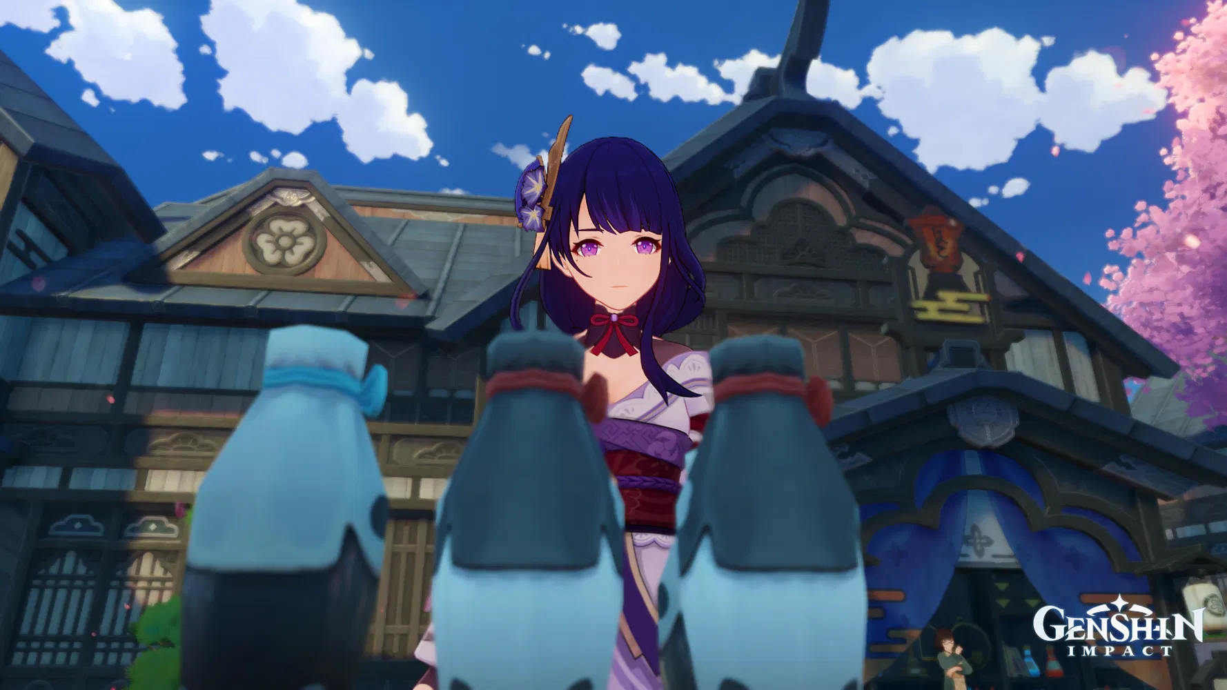 Raiden Shogun shopping for Dango milk Genshin Impact | HoYoLAB