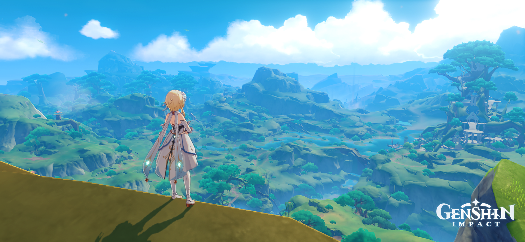 View to Afar from Cinnabar Cliff Genshin Impact | HoYoLAB