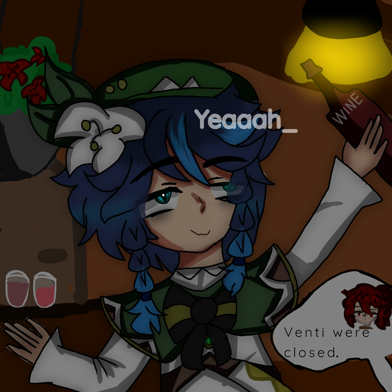 Drunk venti Genshin Impact | HoYoLAB