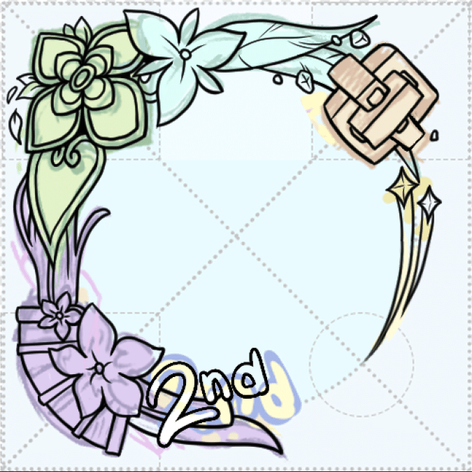 2nd Anniversary Archons Avatar Frame Genshin Impact | HoYoLAB