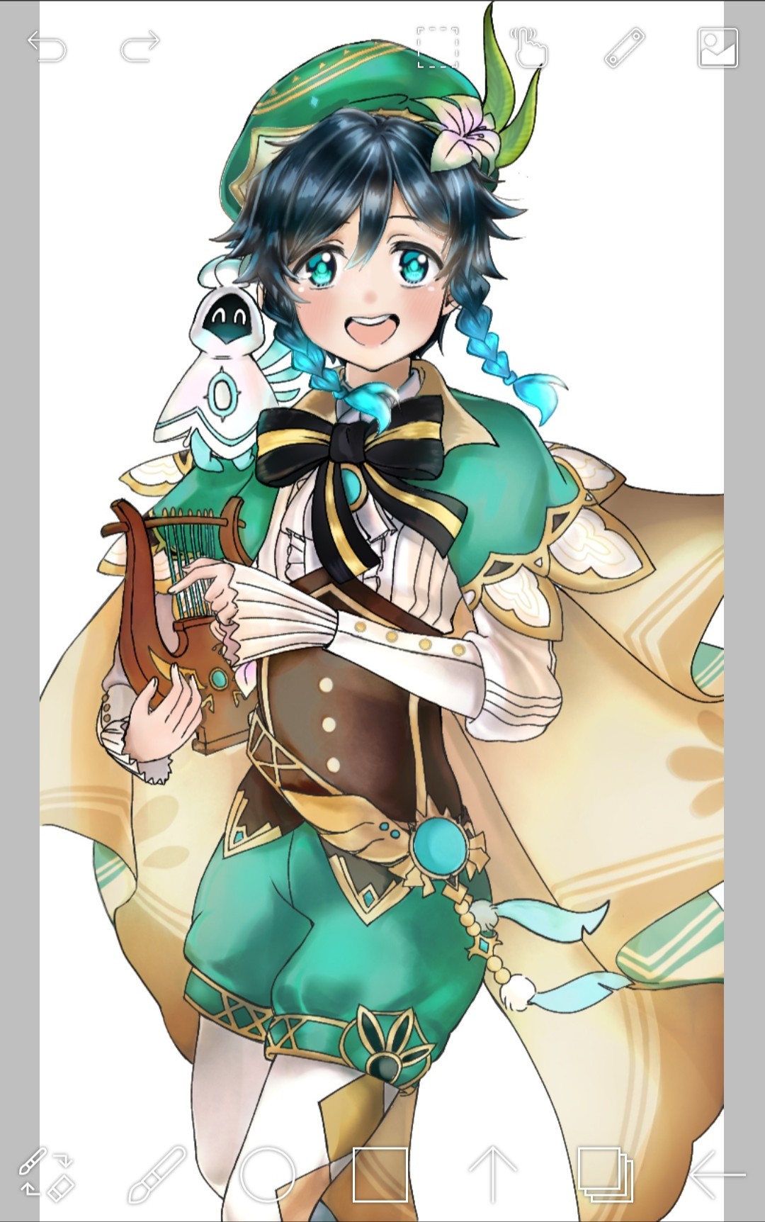 The "Windborne Bard" Venti Fan Art Contest ♥ | Genshin Impact | HoYoLAB