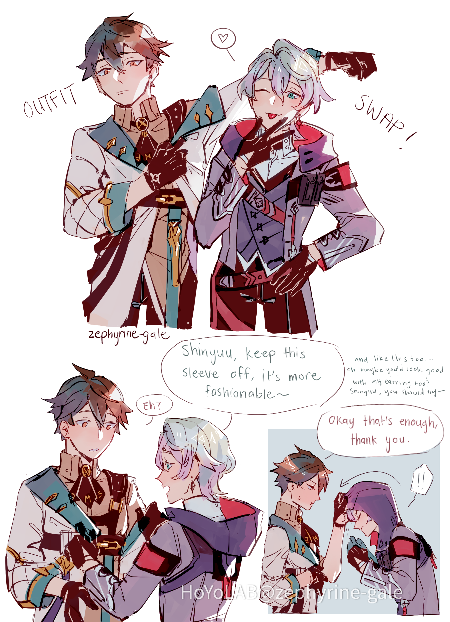 Adamlyle - Outfit Swap! Honkai Impact 3rd | HoYoLAB