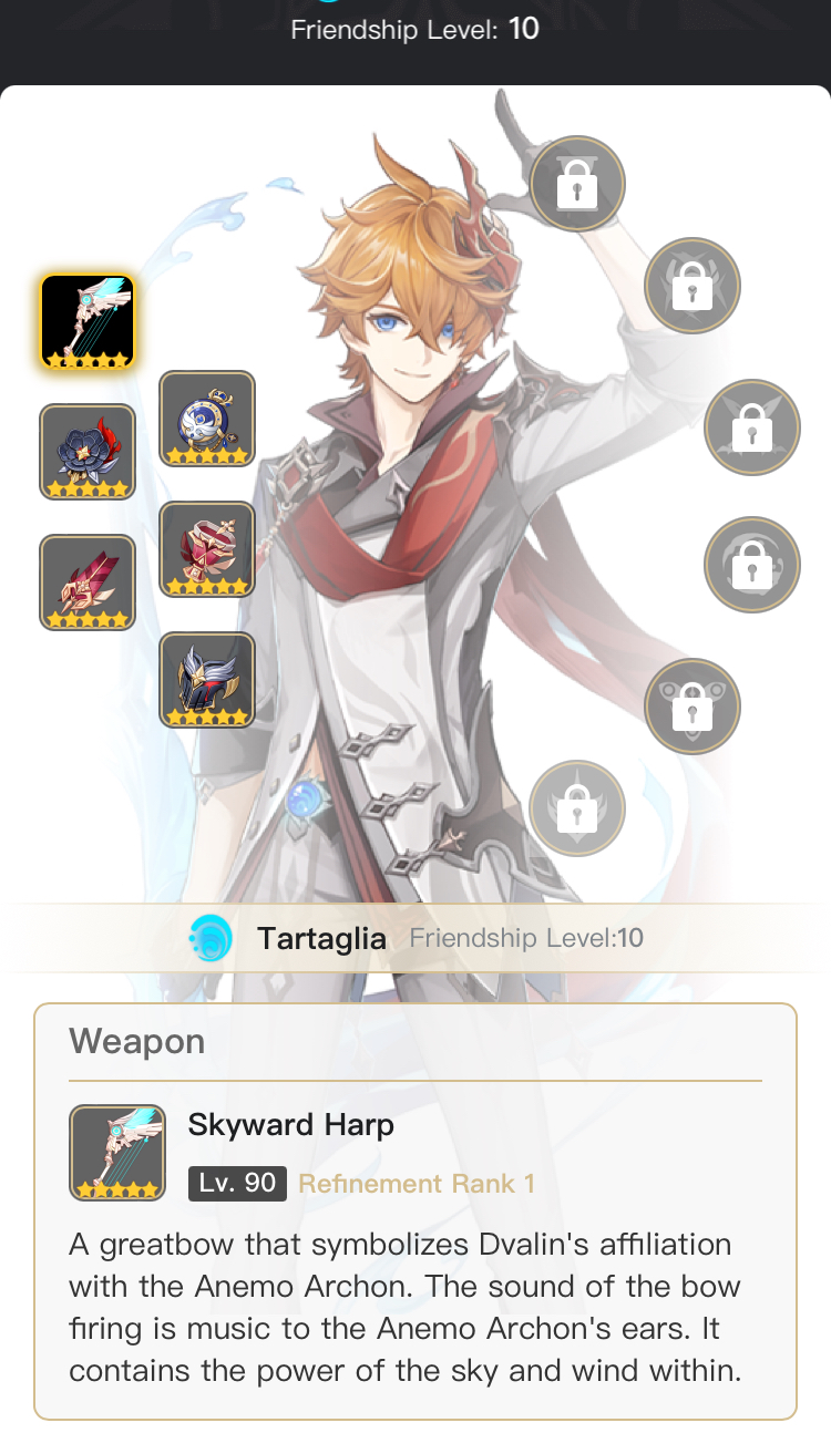 Tartalia Genshin Impact Hoyolab 5108