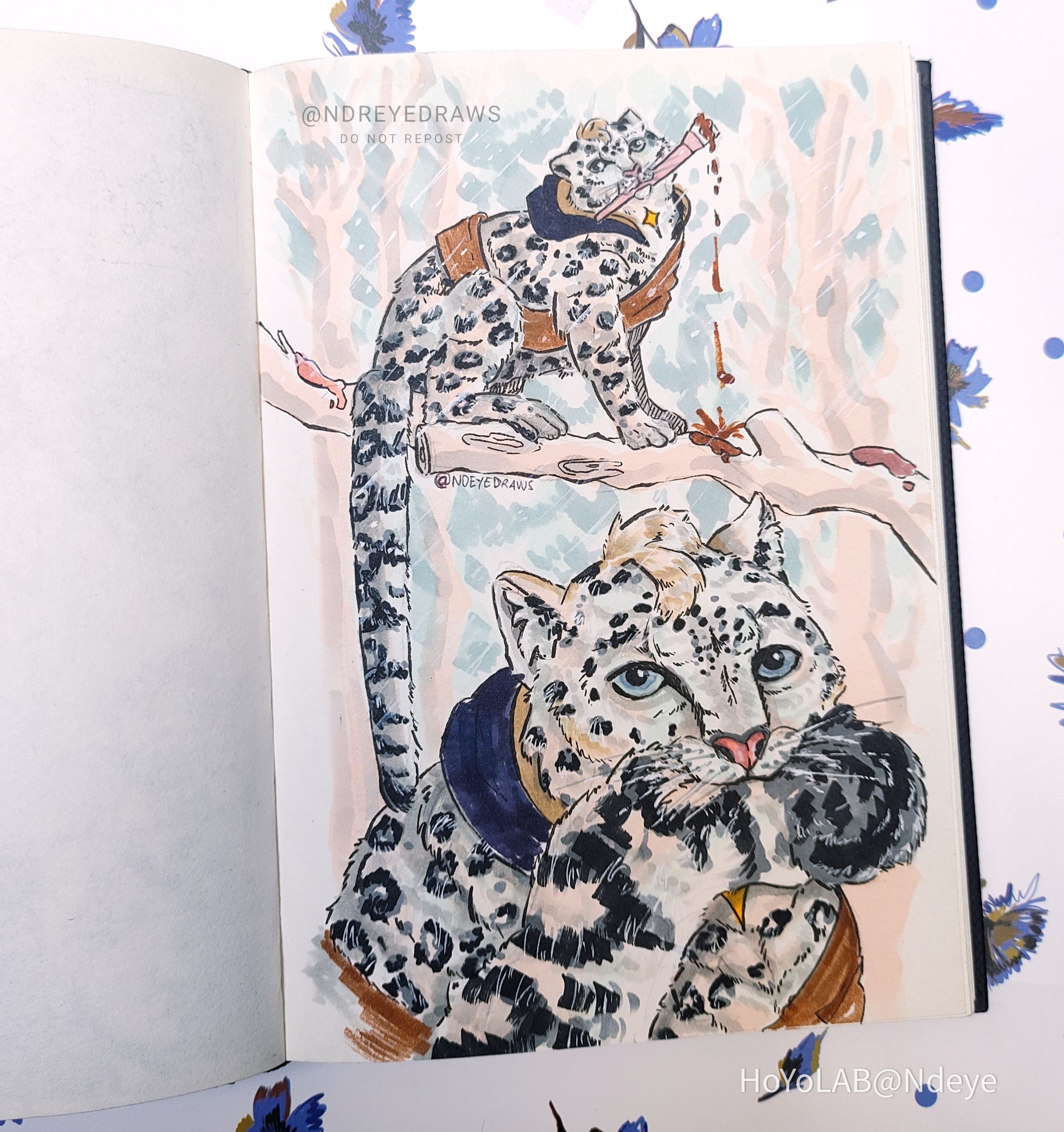 Snow Leopard Albedo! Genshin Impact | HoYoLAB