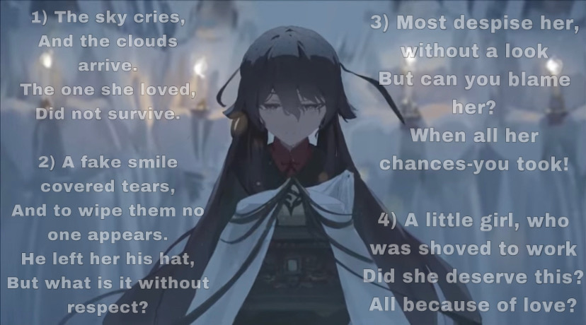 A little poem about hu tao Genshin Impact | HoYoLAB