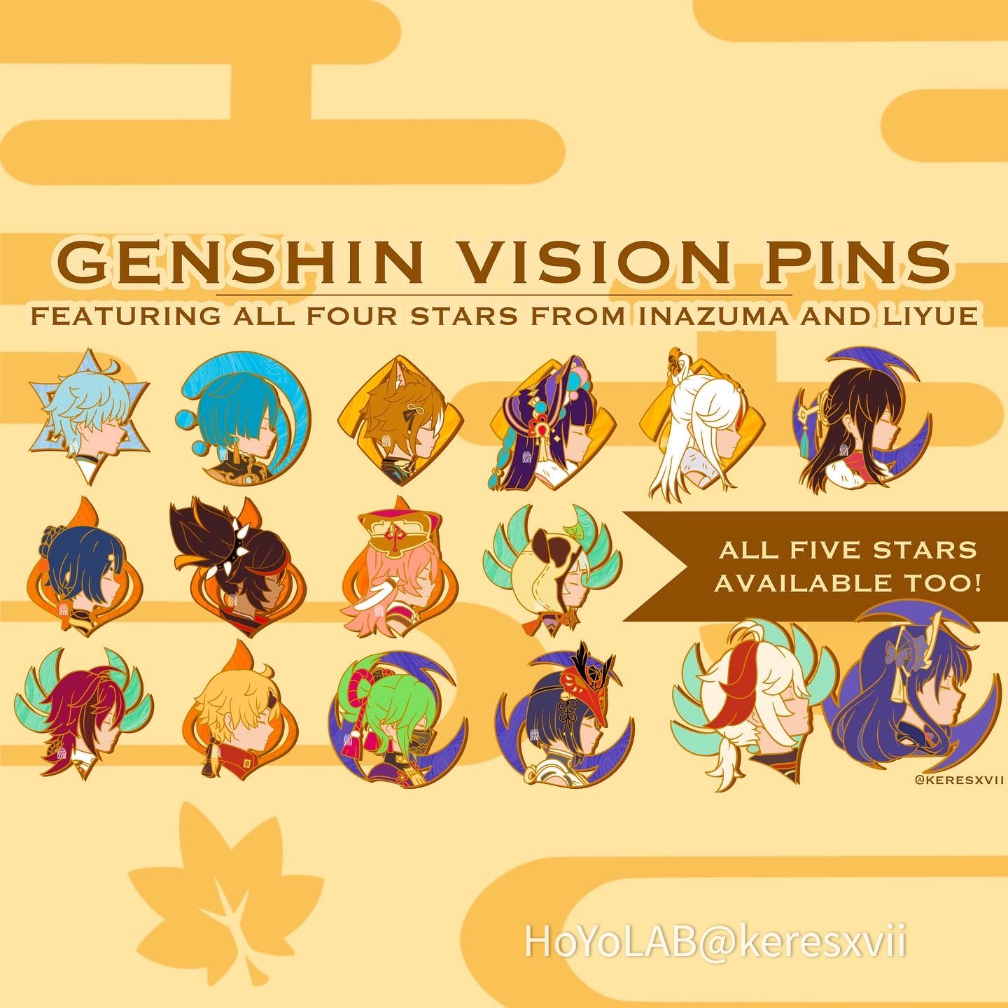 genshin impact enamel pins Genshin Impact | HoYoLAB