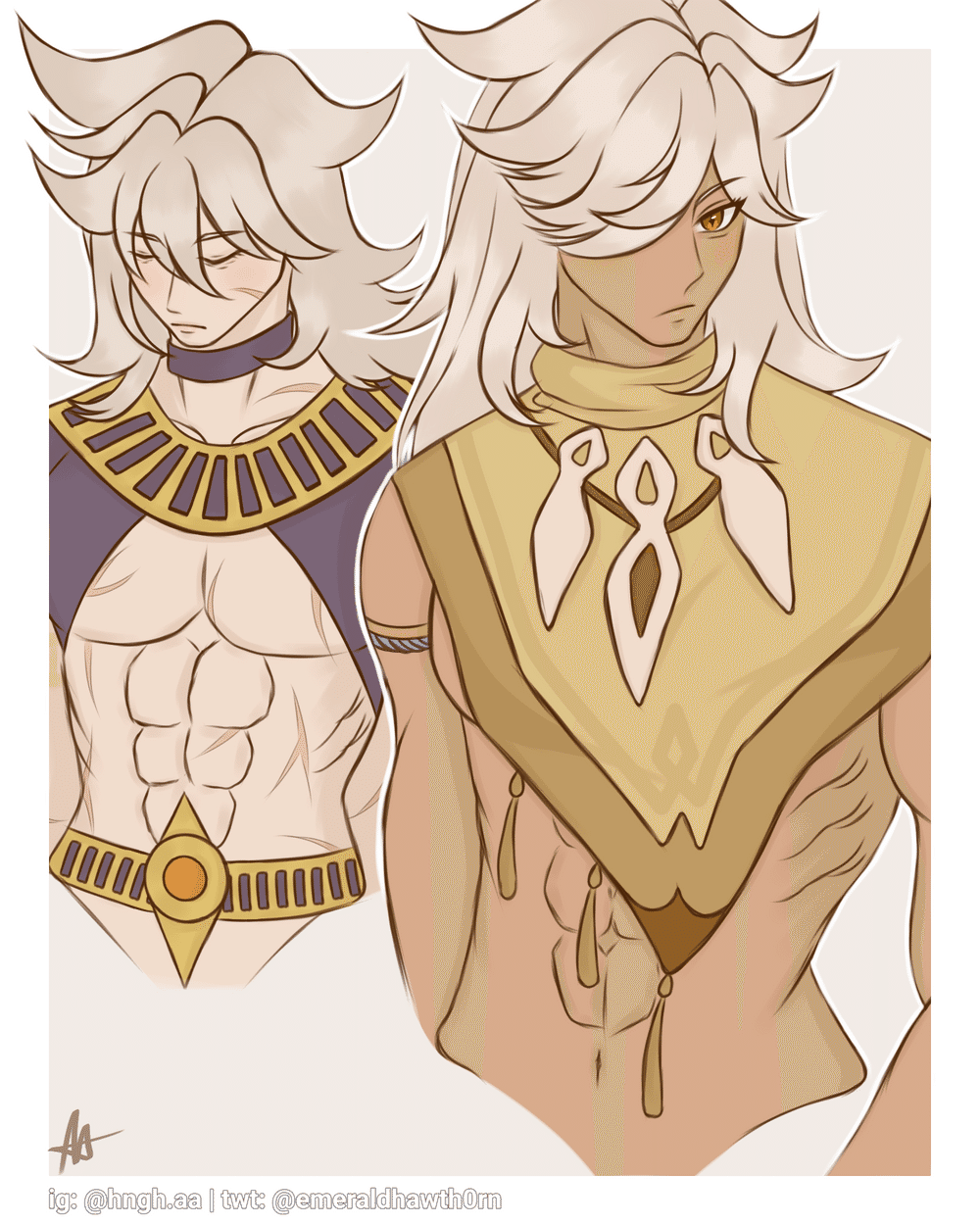 Cyno and Razor outfit swap 🐺 Genshin Impact | HoYoLAB