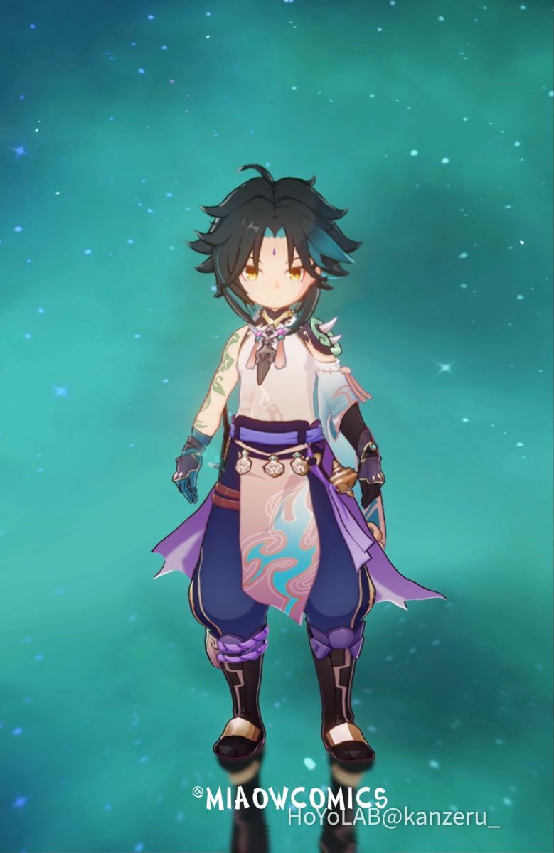 Xiao as a little kid is so cute!! Genshin Impact | HoYoLAB