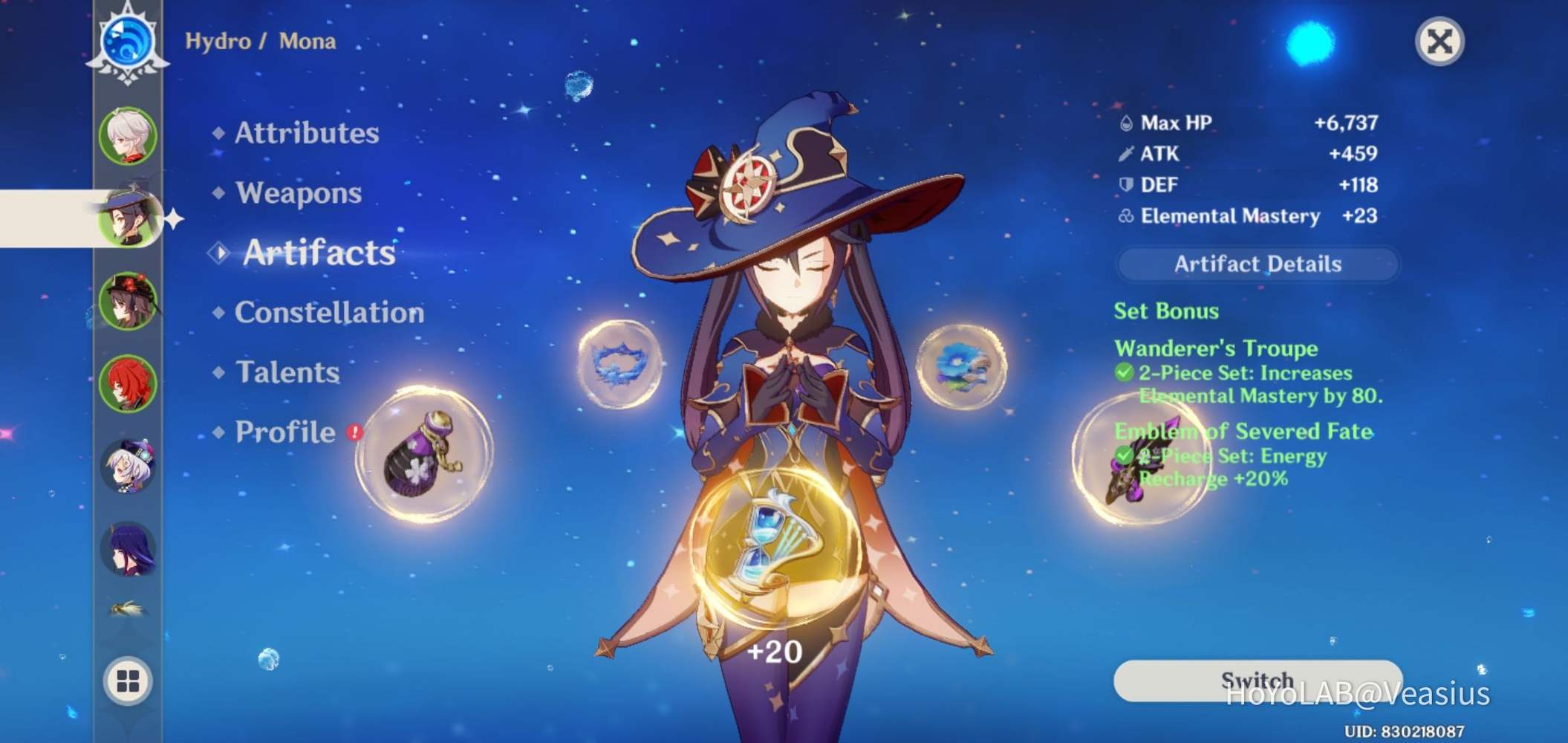 Rate my mona build 🙂 Genshin Impact | HoYoLAB