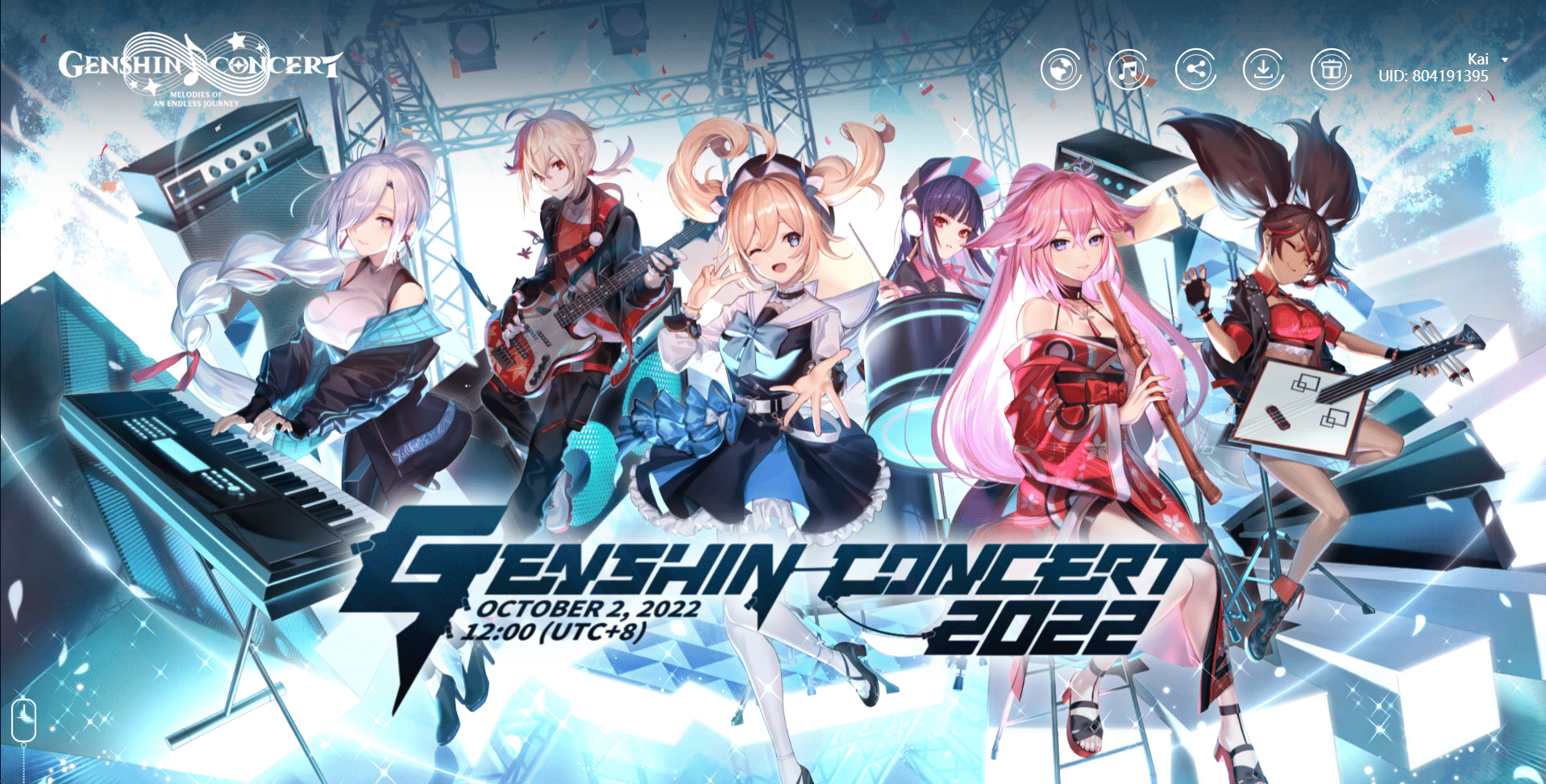 Remember to claim your primogems!! | Genshin Concert 2022 Genshin ...