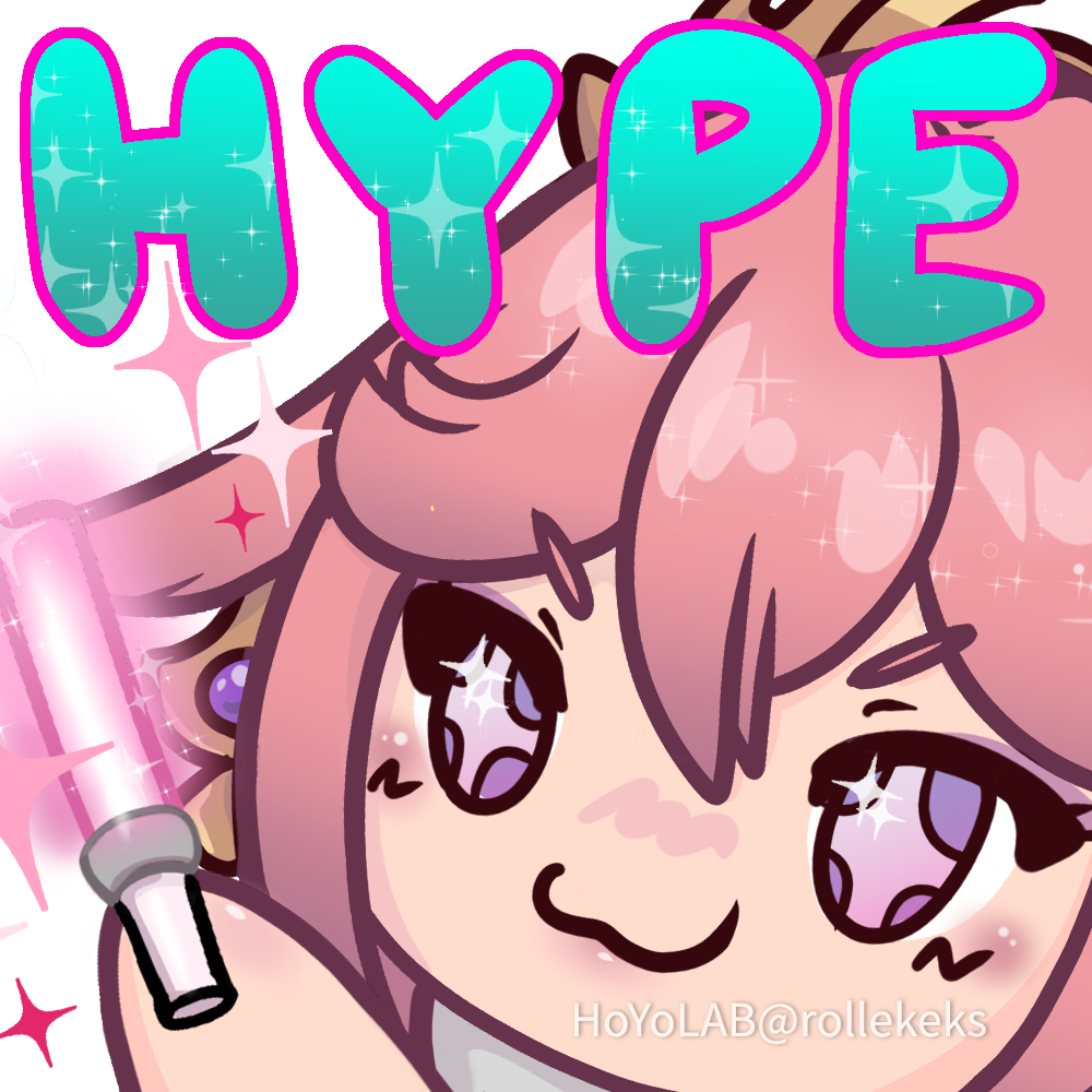 2nd Anniversary Yae Hype Emote Genshin Impact | HoYoLAB