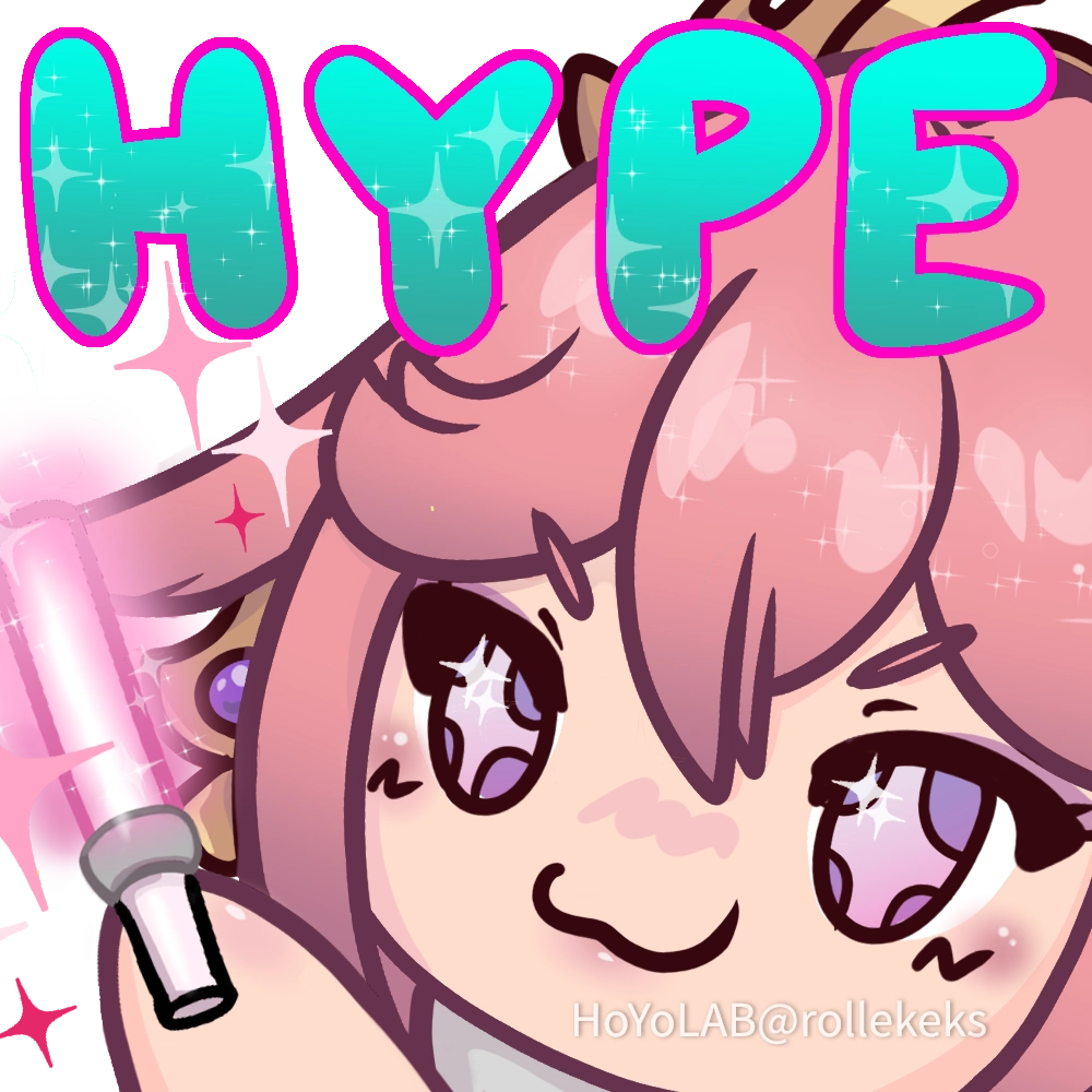 2nd Anniversary Yae Hype Emote Genshin Impact | HoYoLAB