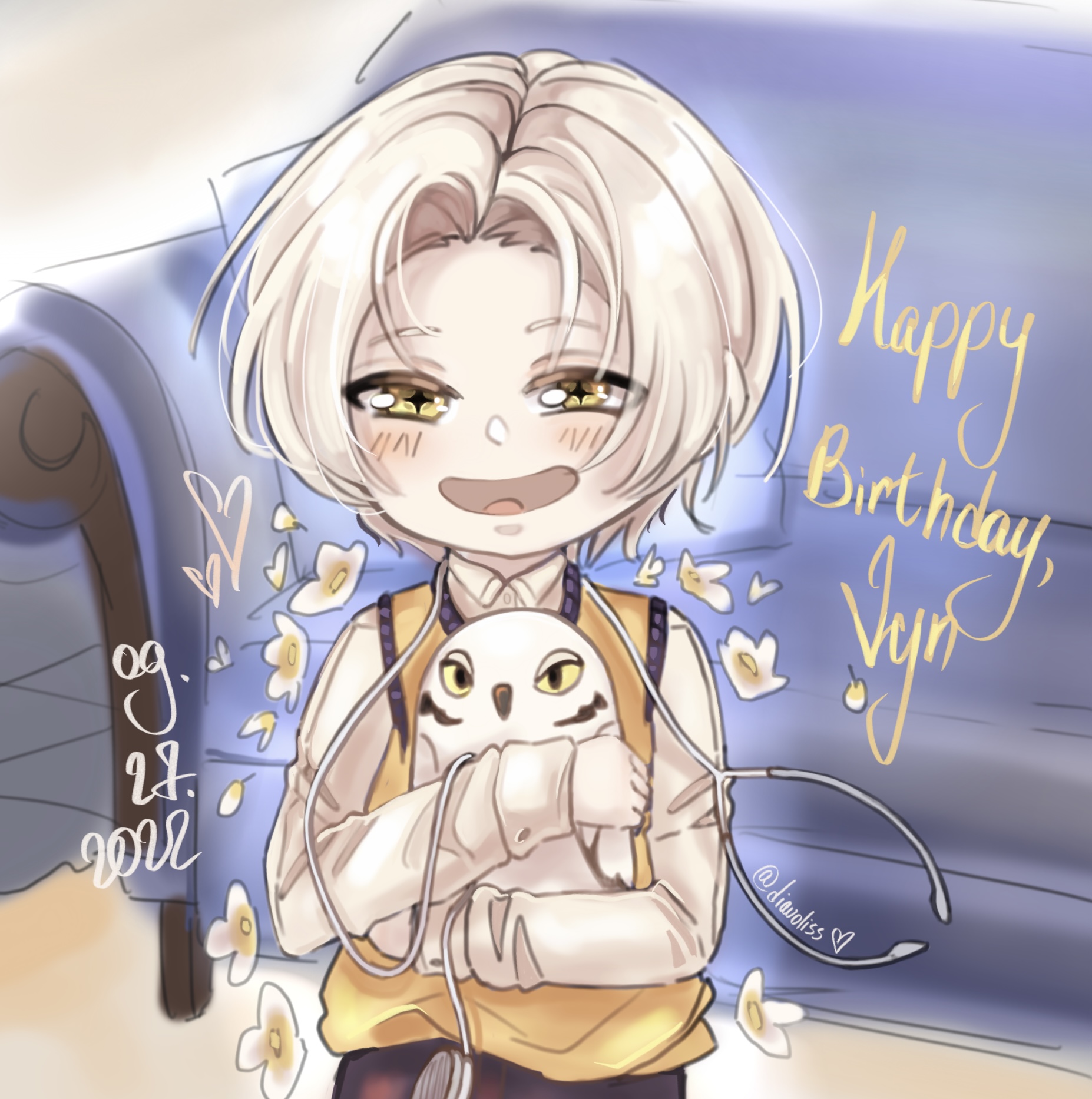 Happy Birthday, Vyn Richter!💛🤍🌟 Tears of Themis | HoYoLAB