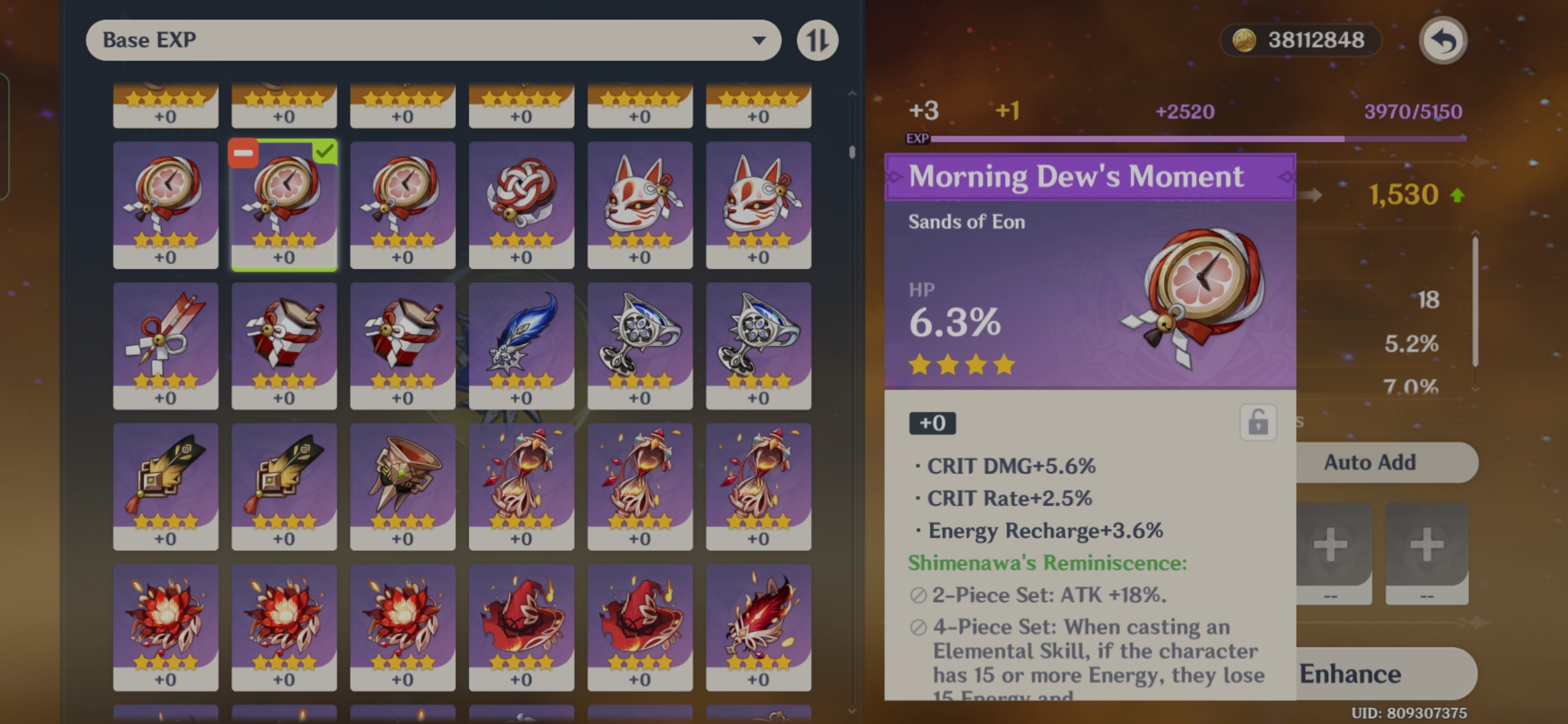 4S.Artifact.Really? Genshin Impact | HoYoLAB