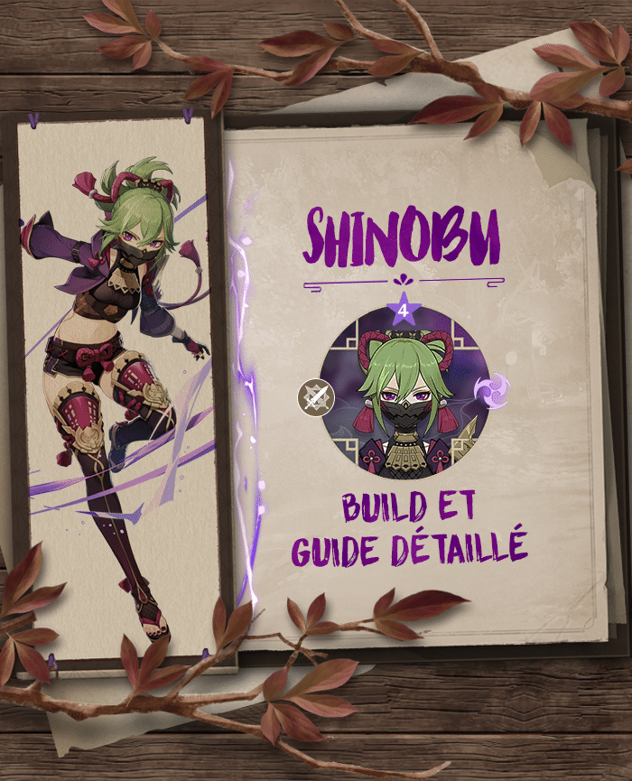 [Version 3.1] Kuki Shinobu | Build + Guide détaillé Genshin Impact ...