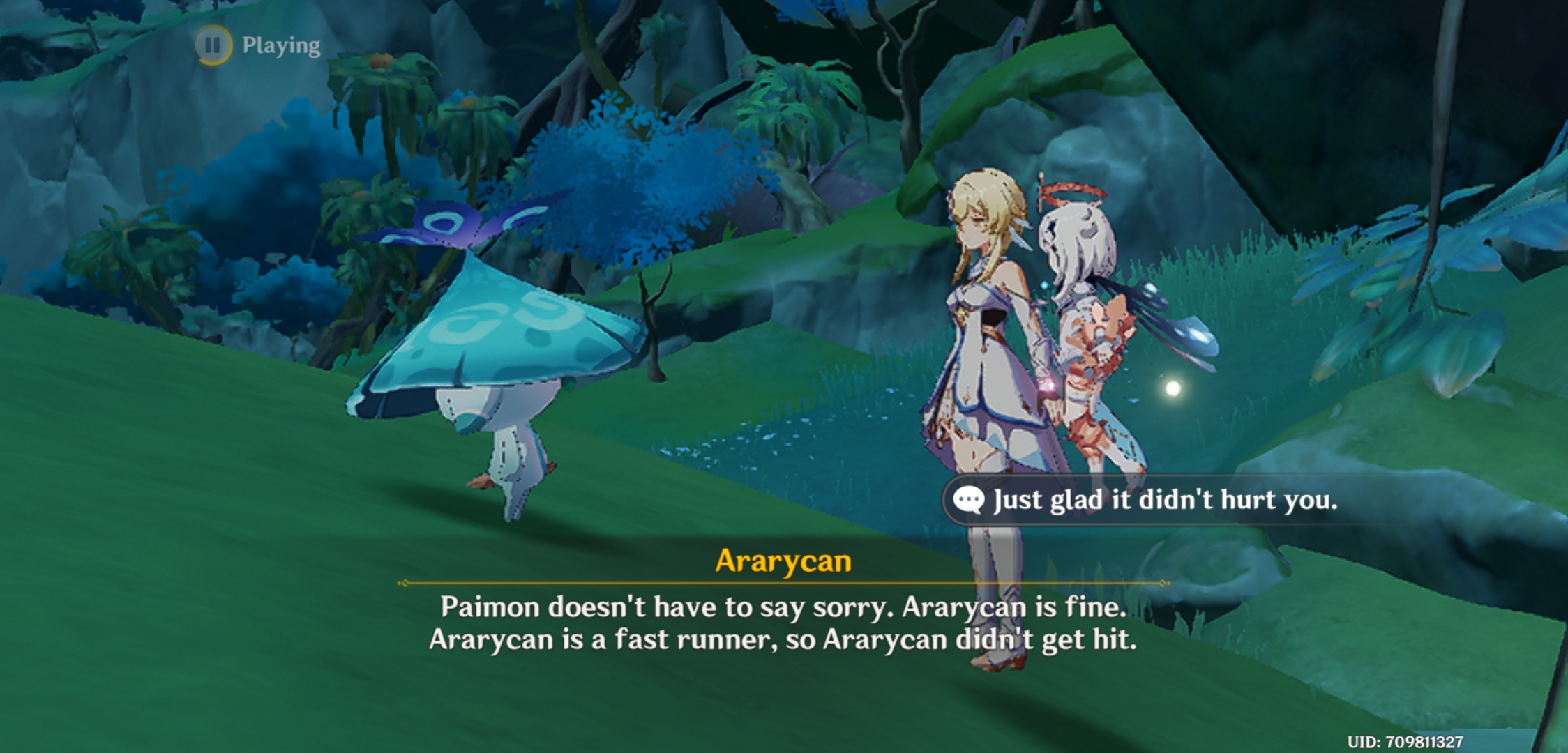 Ararycan so cutee! (Spoiler alert, It may be spoiler for world quest ...