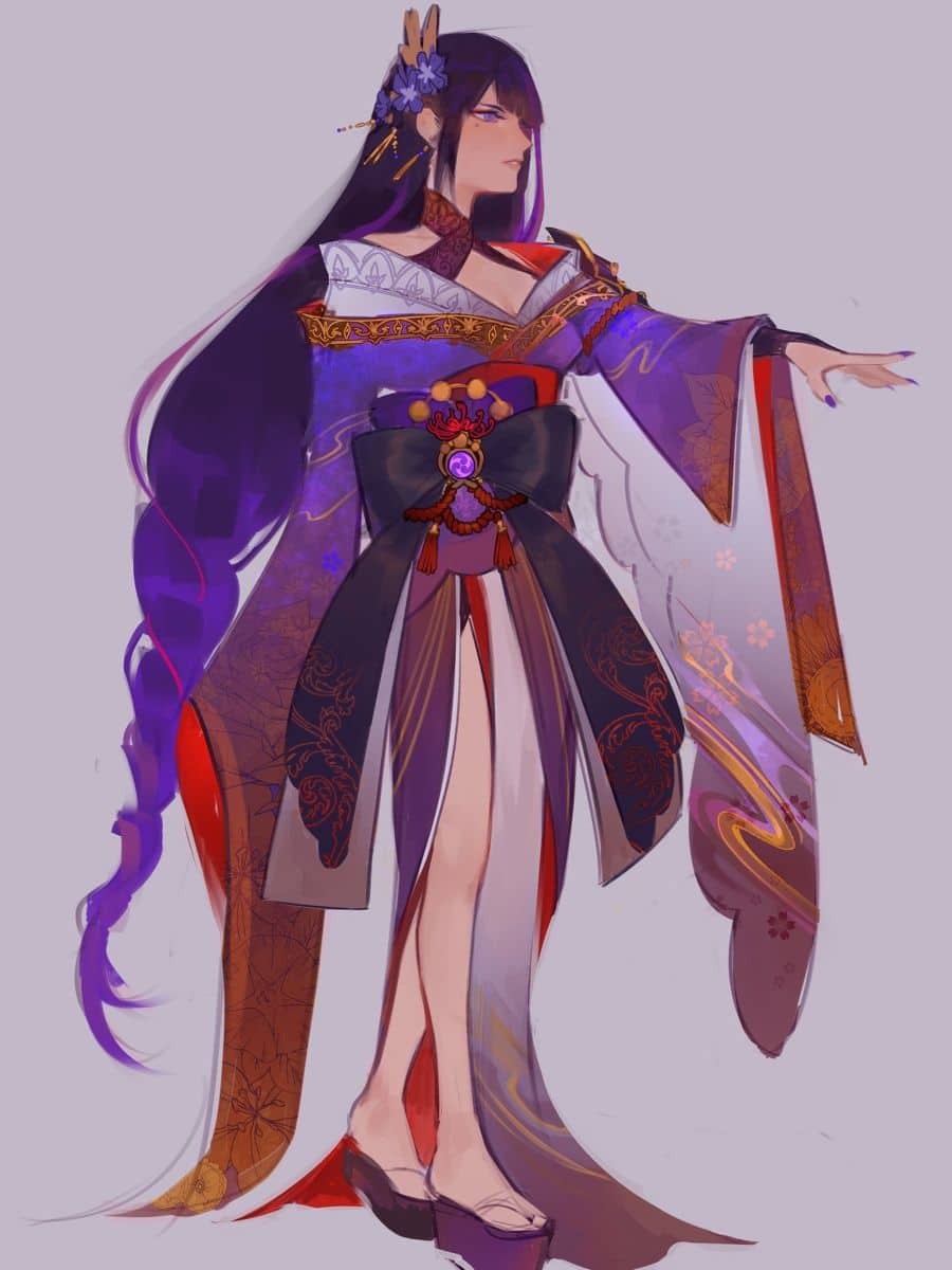 Genshin Fanart of Raiden Shogun Genshin Impact | HoYoLAB