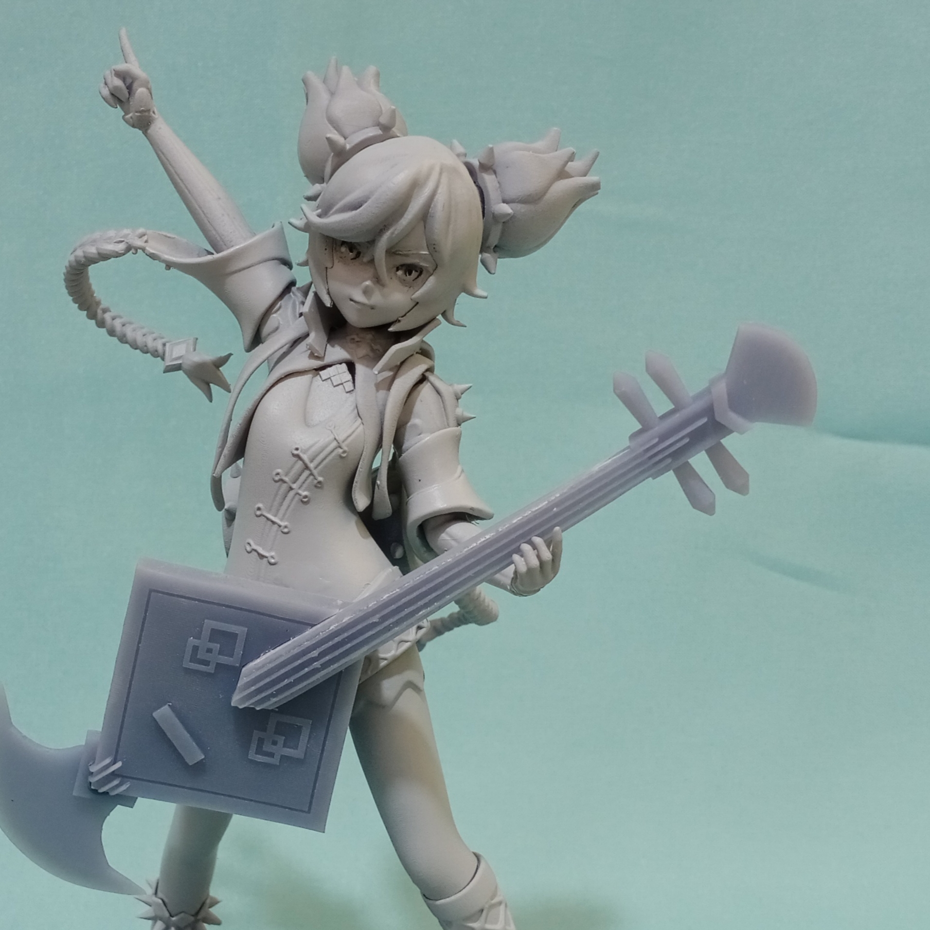 Xinyan (printed and primed) Genshin Impact | HoYoLAB