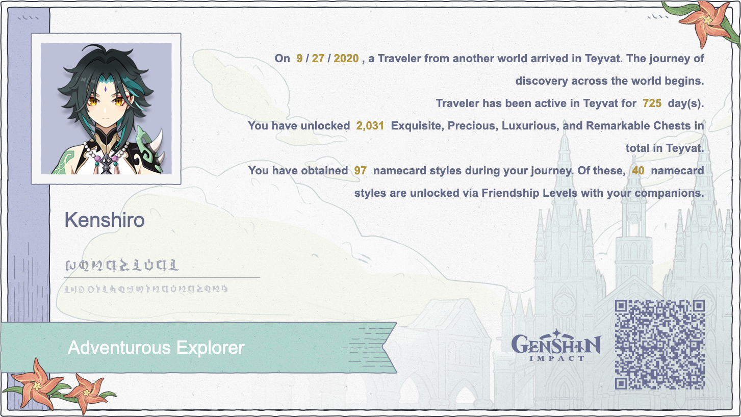 Happy 2-Years Genshin! [Scan QR for Primos] Genshin Impact | HoYoLAB