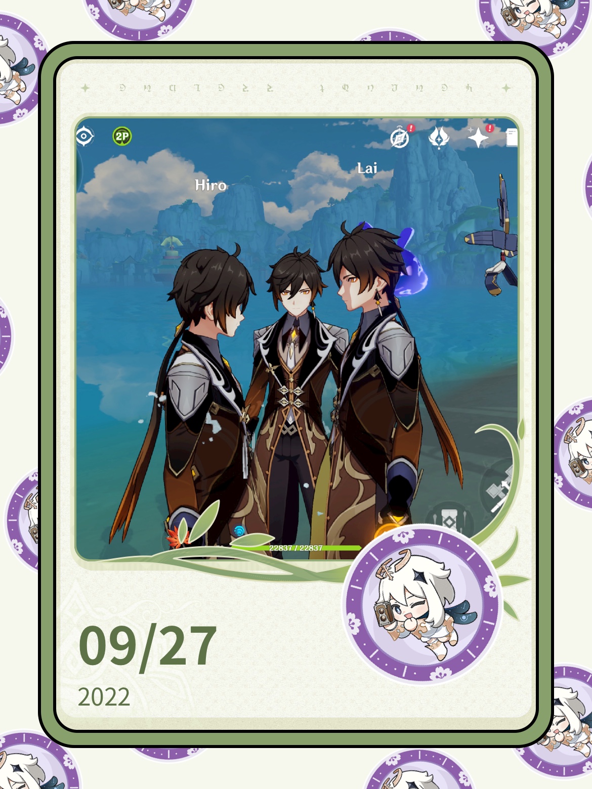 09/27 Diary - # EndlessJourney Genshin Impact | HoYoLAB