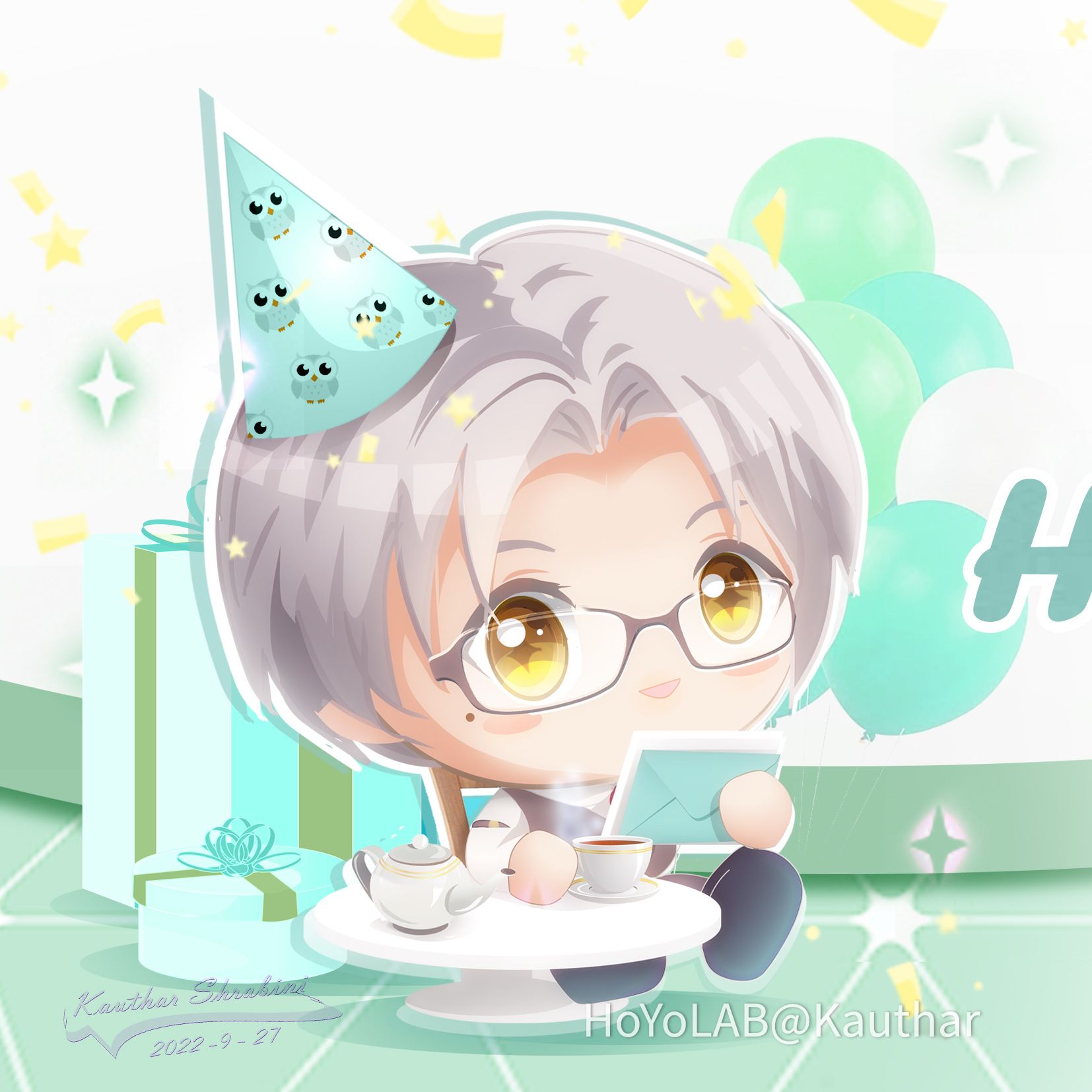 [Birthday-Fanart] Happy Birthday Vyn Tears of Themis | HoYoLAB