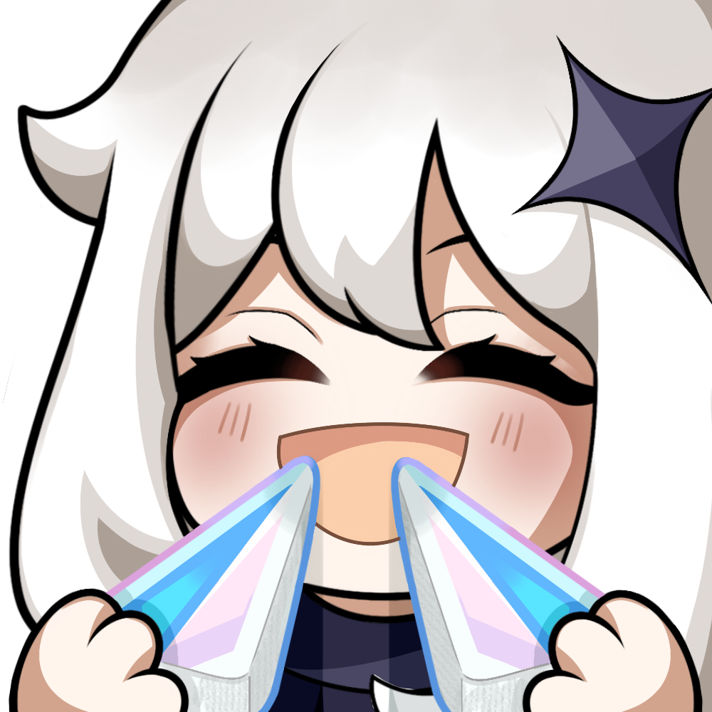 Paimon eating primogem cake 🎂💙💜💖 Genshin Impact | HoYoLAB