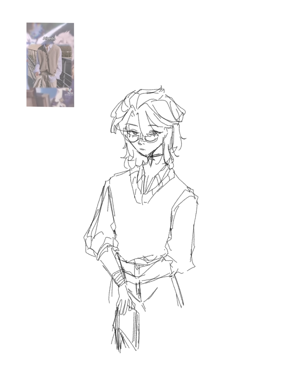 here’s some modern albedo Genshin Impact | HoYoLAB