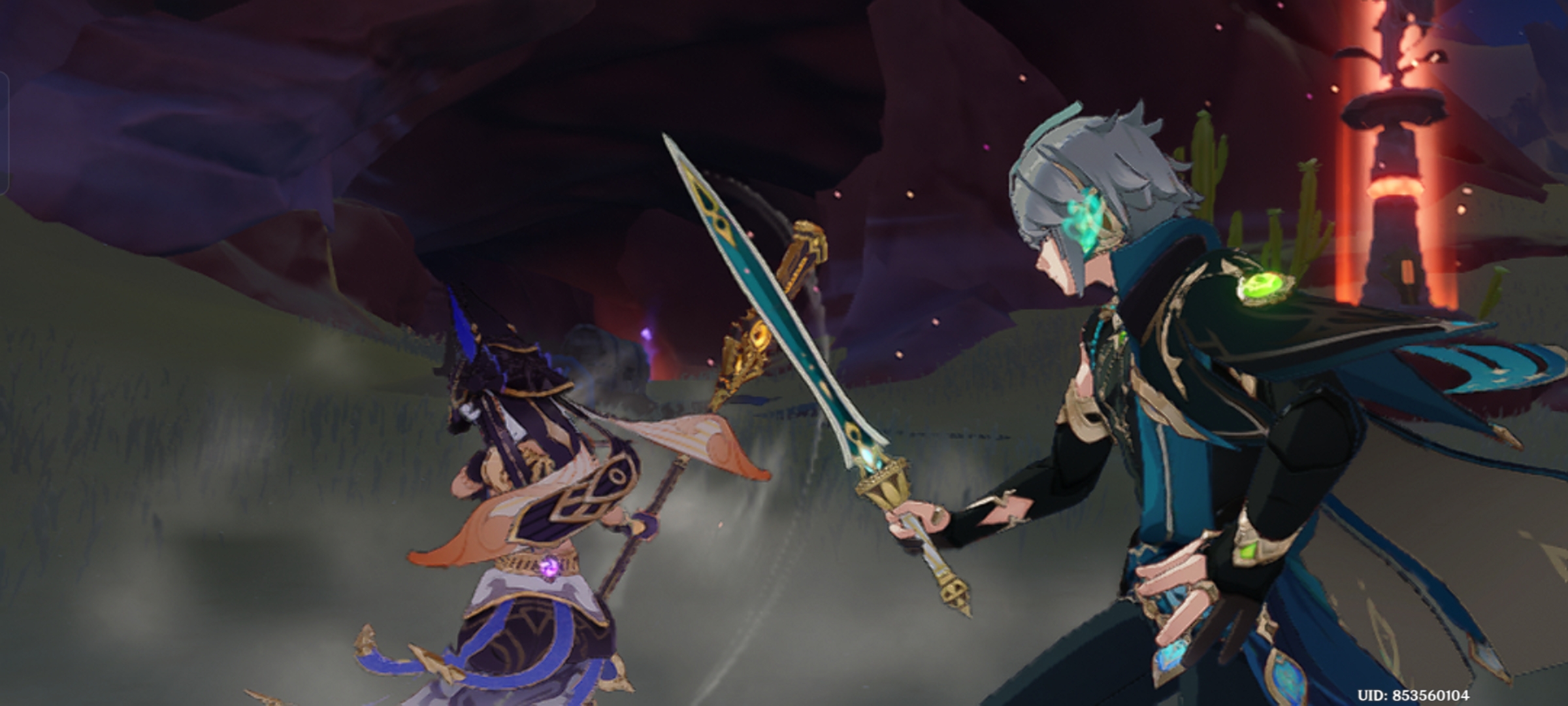 so it mean that he uses sword with his muscle , but not claymore ...