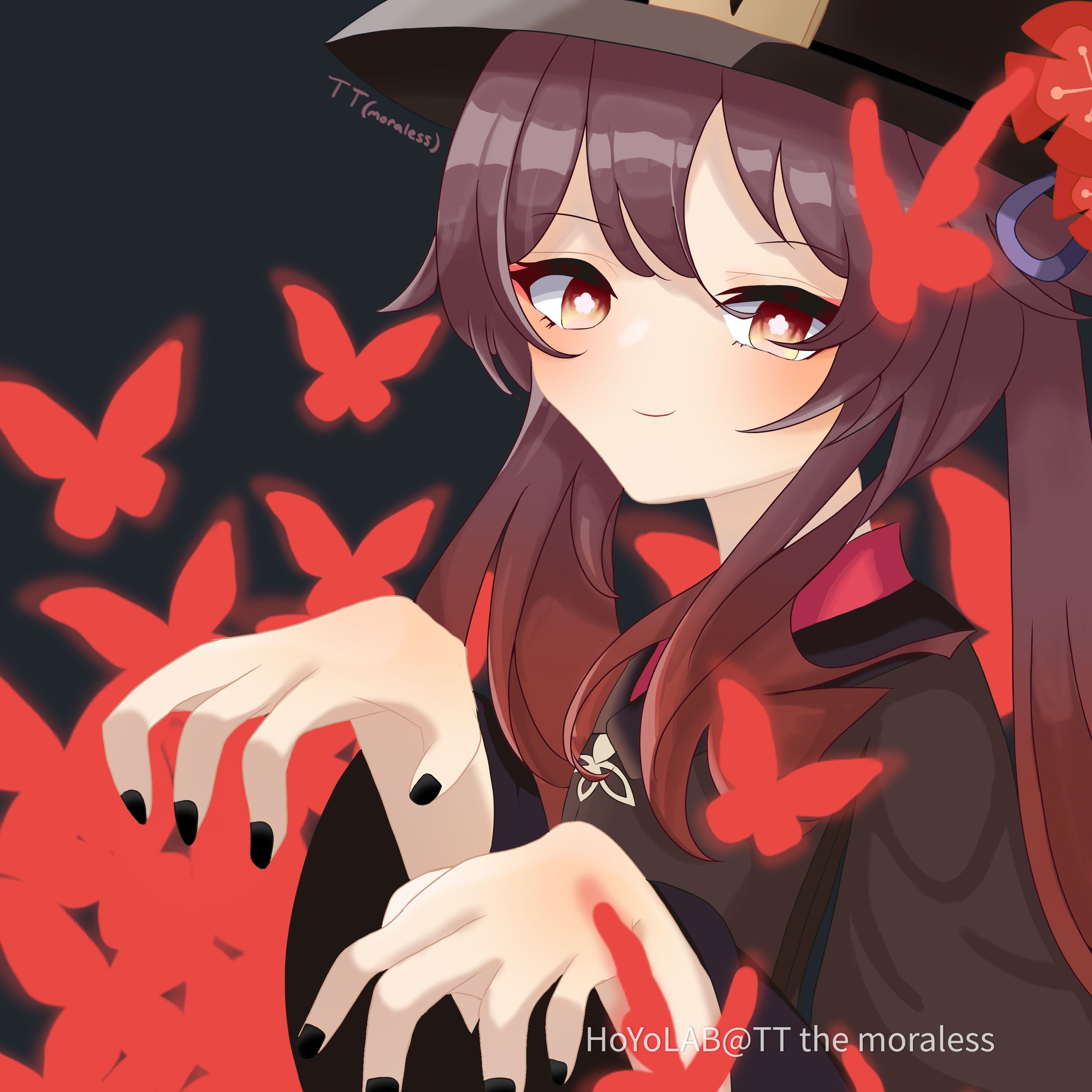 Hutao fanart Genshin Impact | HoYoLAB