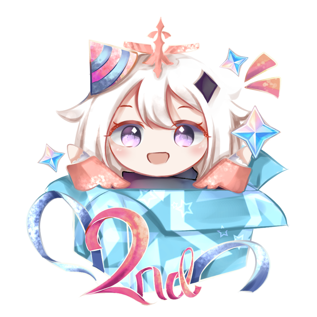 Emoji Selamat Anniversary ke-2! 'Paimon' Genshin Impact | HoYoLAB