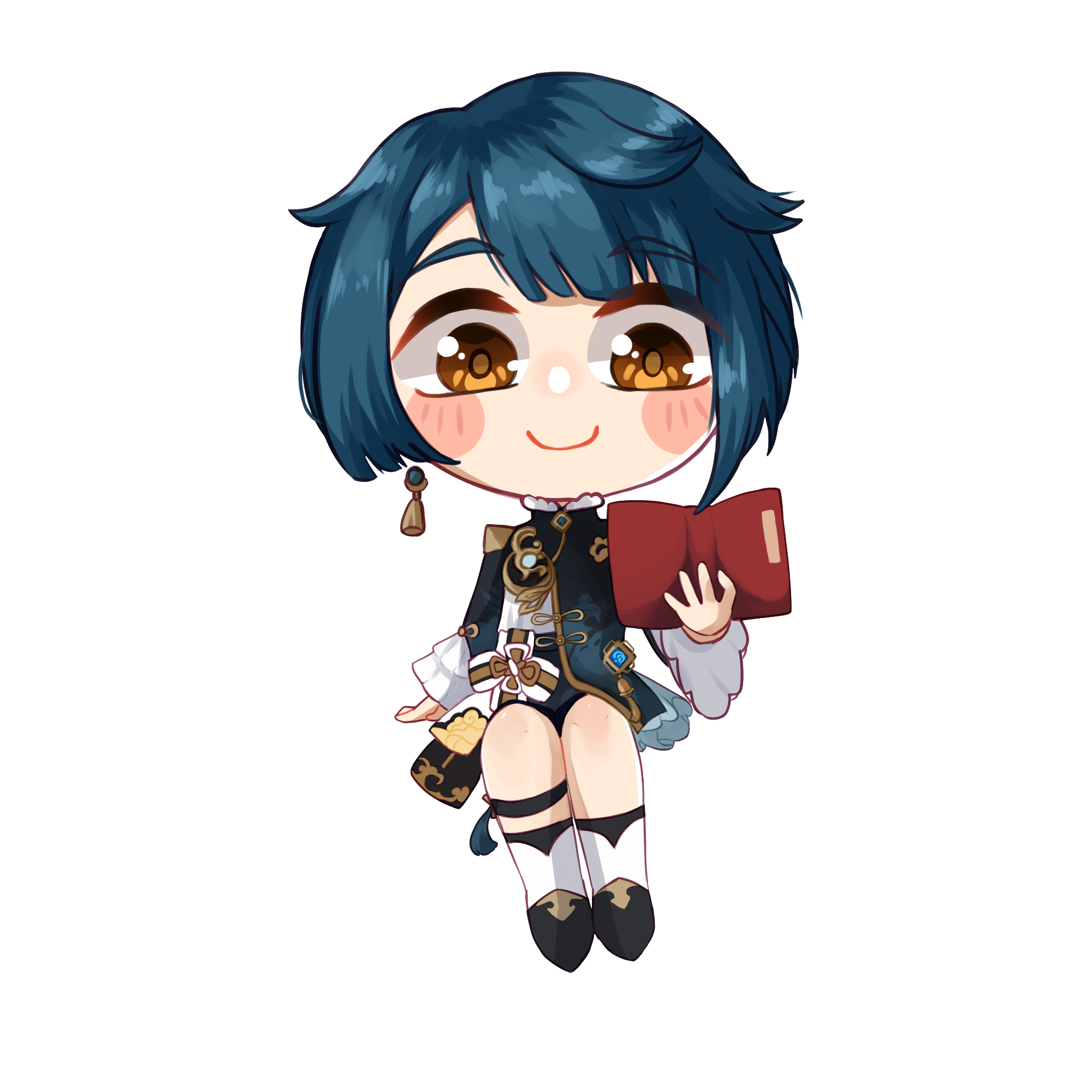 Xingqiu Chibi Genshin Impact | HoYoLAB
