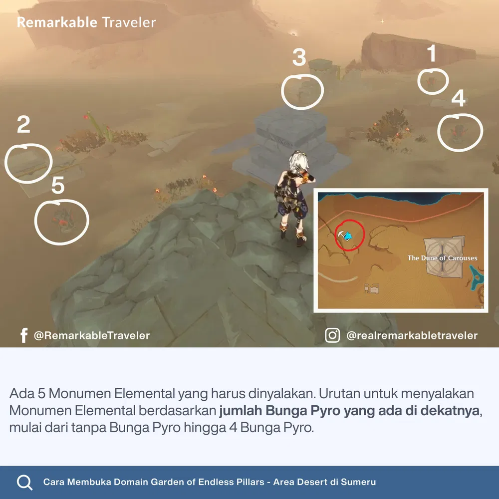 [Guide] Cara Membuka Domain Garden of Endless Pillars - Area Desert ...