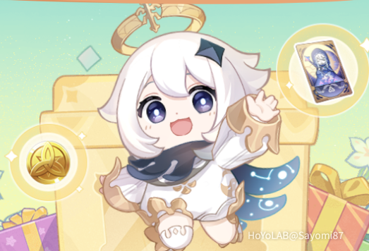 Paimon from "Gifts of Encounter" Event reminds me a baby xD ohohoh ...