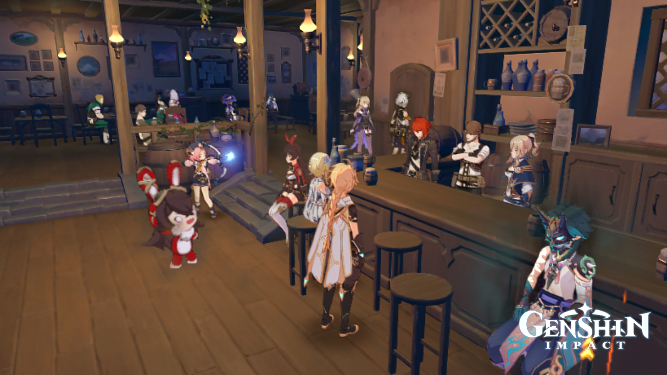 A day in Angel's Share Genshin Impact | HoYoLAB