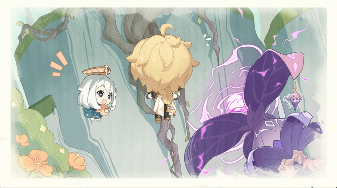 A sneaky Whopperflower's tricks! Genshin Impact | HoYoLAB